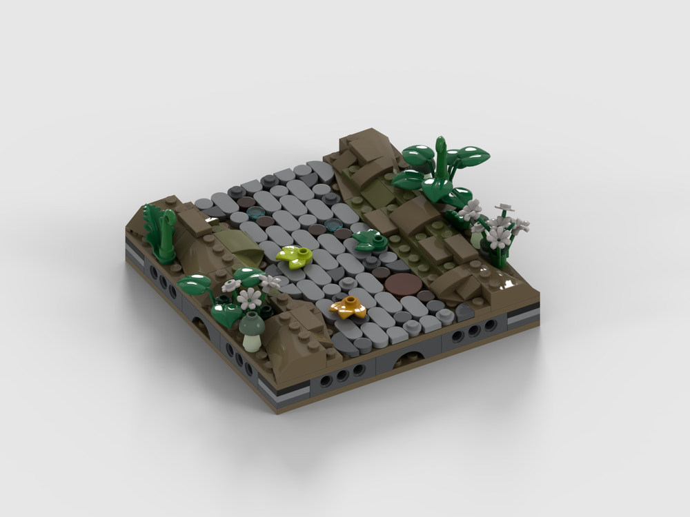 LEGO MOC-217851 Rivendell - MILS, straight, paved path by Icarus ...
