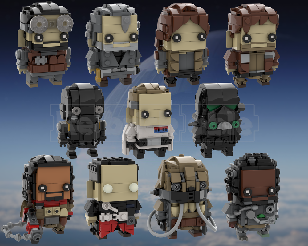 LEGO MOC-217853 Rogue One Brickheadz BUNDLE by Ant0noo | Rebrickable ...
