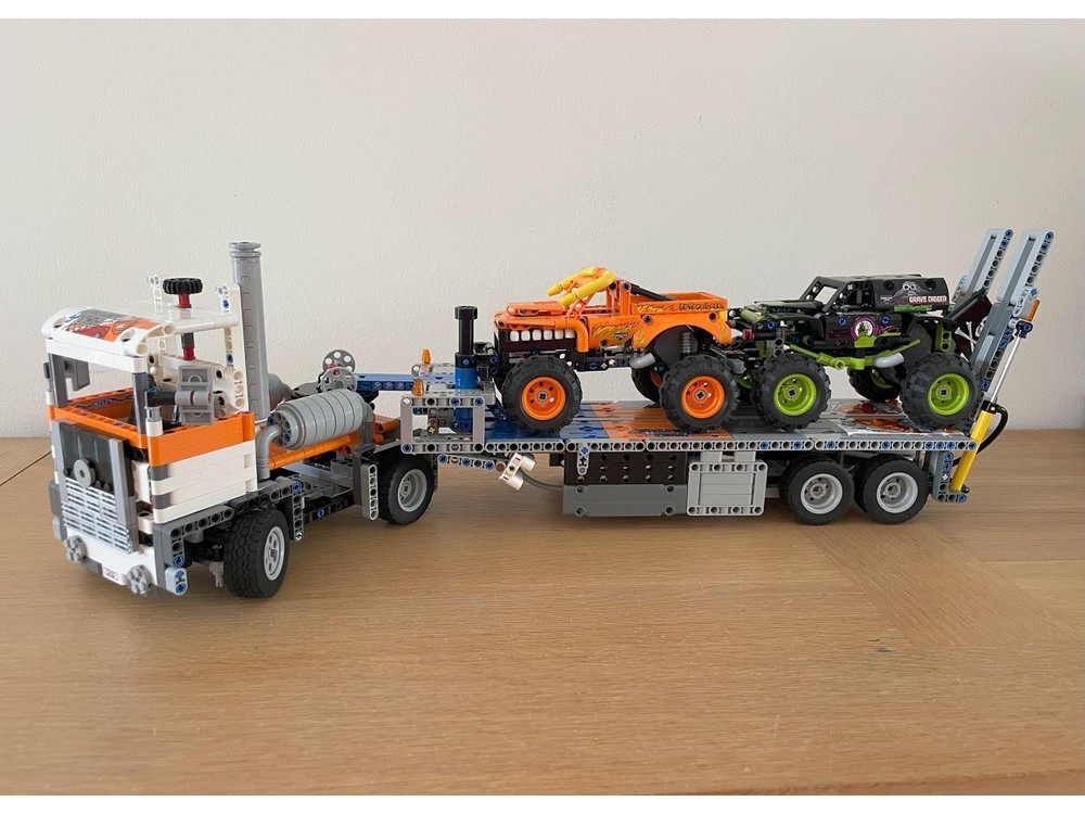 LEGO MOC car transporter by Oli422 | Rebrickable - Build with LEGO