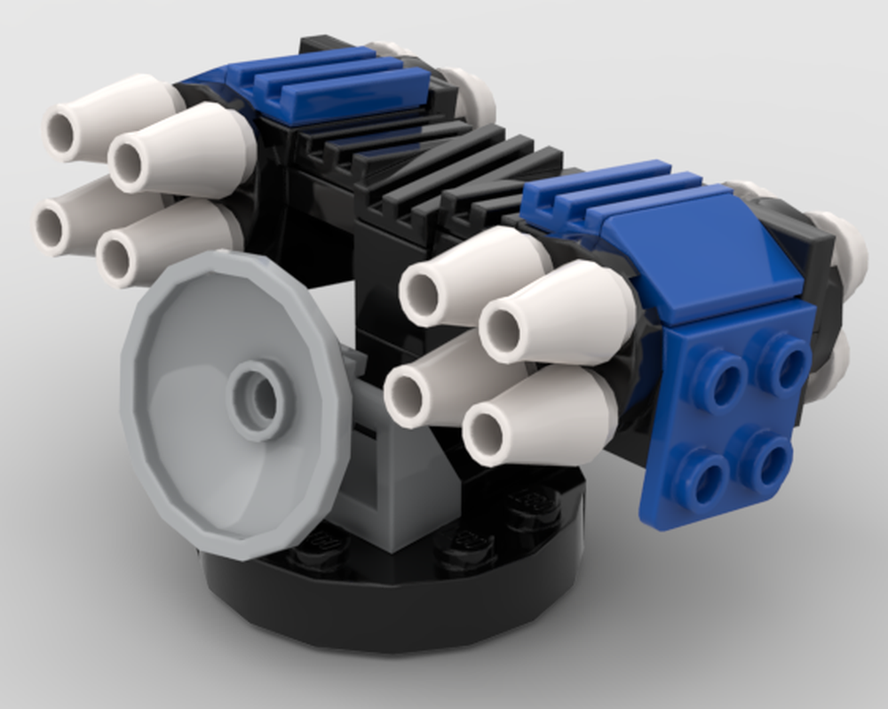 LEGO MOC Science Fiction Whirlwind Turret - Tabletop scale by n8walker ...