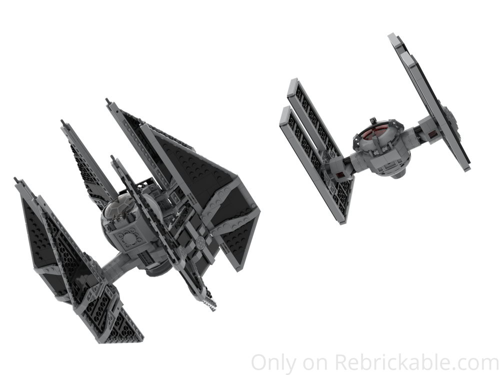 LEGO MOC TIE Droid (TIE/D automated starfighter) by Hedu88 ...