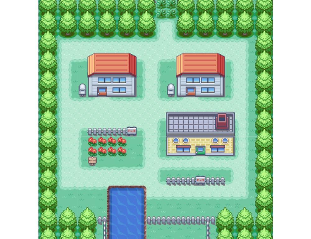 LEGO MOC Kanto - Pallet Town by stefception | Rebrickable - Build with LEGO