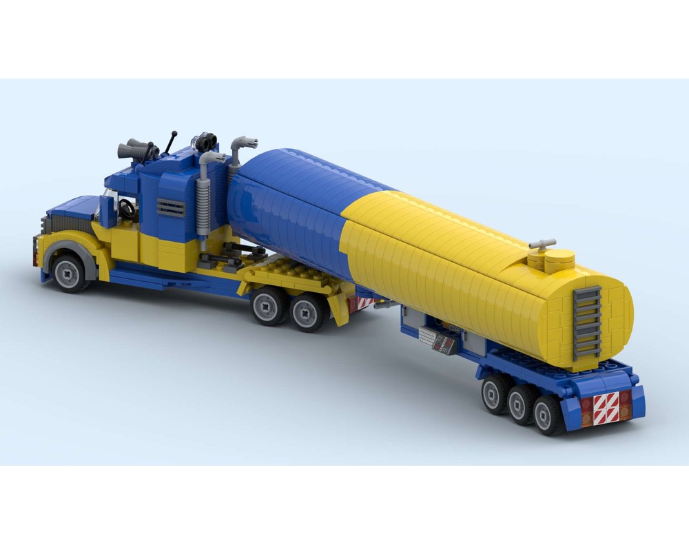 LEGO MOC Fuel Truck by Mike_the_Brickanic | Rebrickable - Build with LEGO