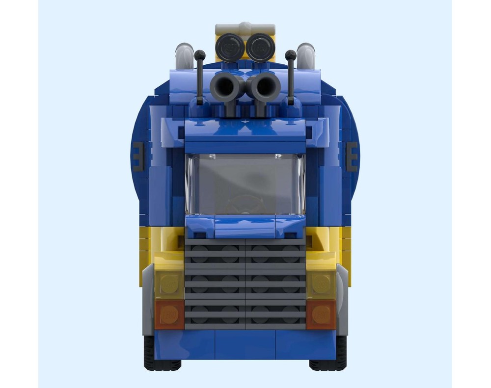 LEGO MOC Fuel Truck by Mike_the_Brickanic | Rebrickable - Build with LEGO