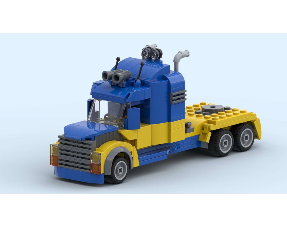 LEGO MOC Fuel Truck by Mike_the_Brickanic | Rebrickable - Build with LEGO