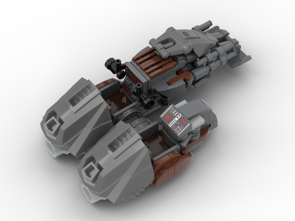 LEGO MOC Scrap-speeder by Bricks Wargame | Rebrickable - Build with LEGO