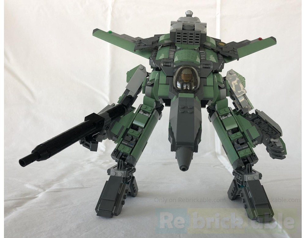 LEGO MOC-217882 Peregrine Variable Fighter (VF-1 Veritech) by Mechanis ...
