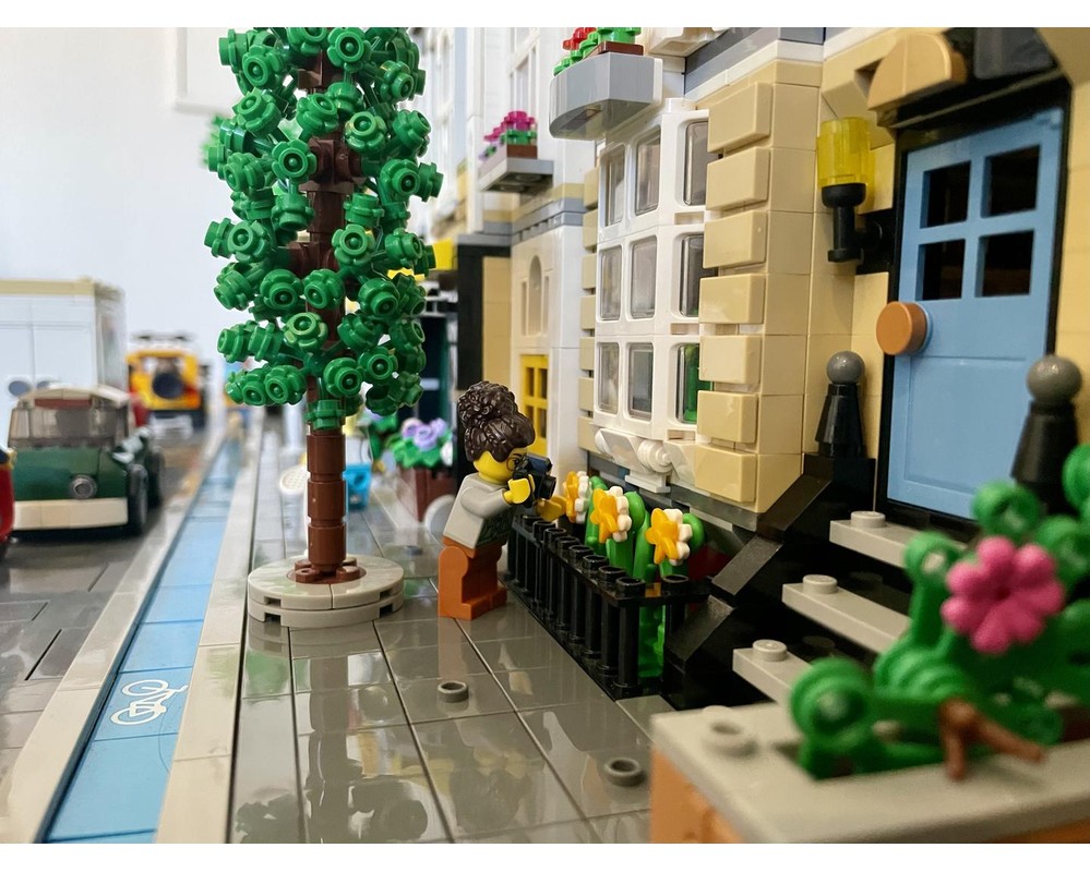 LEGO MOC Park Street Townhouse Modular by Momoplayslego | Rebrickable ...