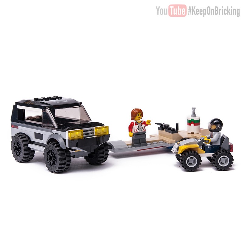 LEGO MOC 60148 Black SUV by Keep On Bricking | Rebrickable - Build with ...