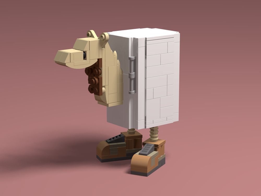 LEGO MOC Frigo Camelo (Italian Brainrot) by Avocados | Rebrickable ...