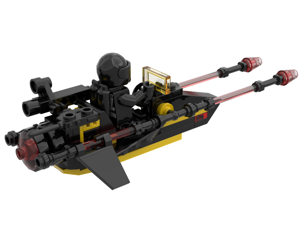 LEGO MOC Blacktron Mosquito by Earendil2016 | Rebrickable - Build with LEGO