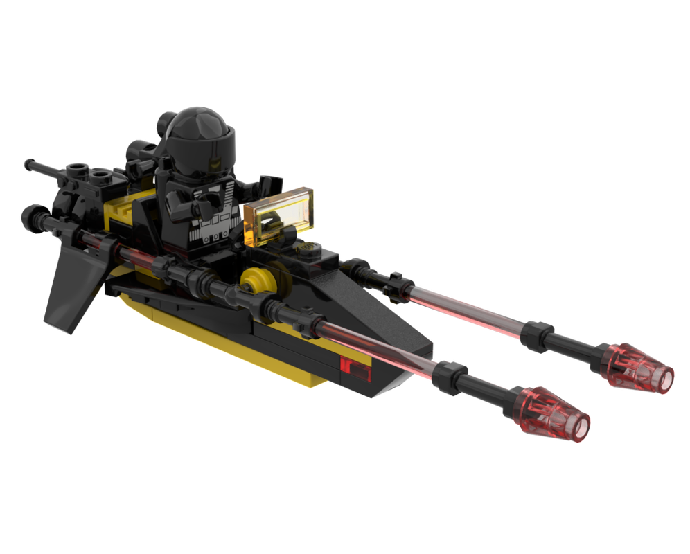 LEGO MOC Blacktron Mosquito by Earendil2016 | Rebrickable - Build with LEGO