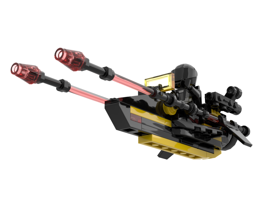 LEGO MOC Blacktron Mosquito by Earendil2016 | Rebrickable - Build with LEGO