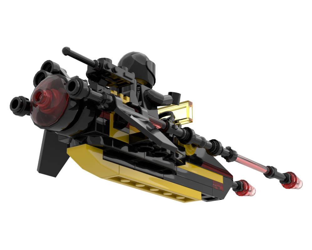 LEGO MOC Blacktron Mosquito by Earendil2016 | Rebrickable - Build with LEGO