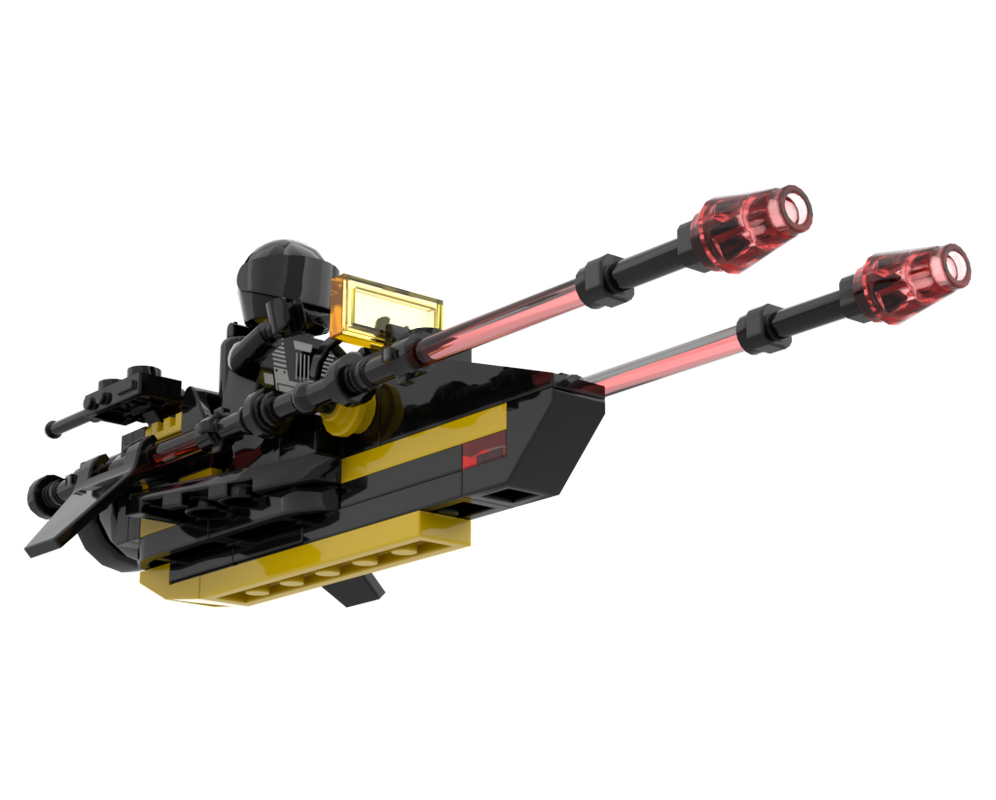 LEGO MOC Blacktron Mosquito by Earendil2016 | Rebrickable - Build with LEGO