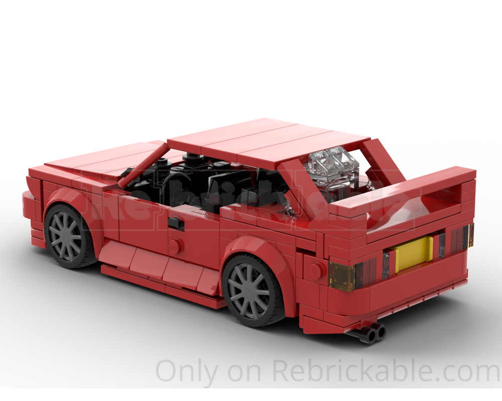 LEGO MOC BMW M3 E30 by Rexissussy | Rebrickable - Build with LEGO