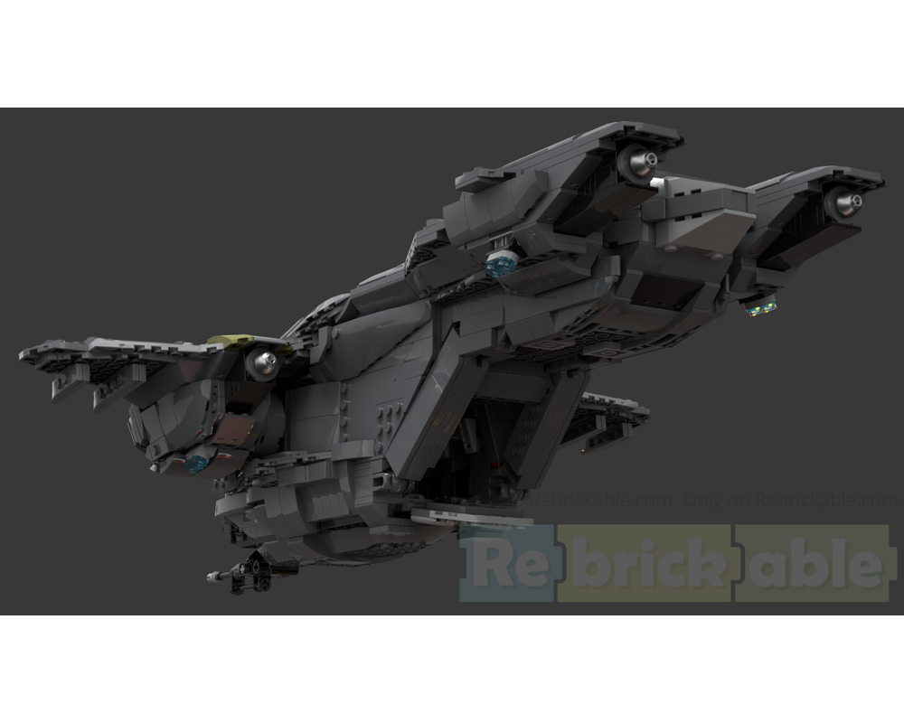 LEGO MOC D77-TC ‘Pelican’ Dropship (Halo) by Builder Faber ...