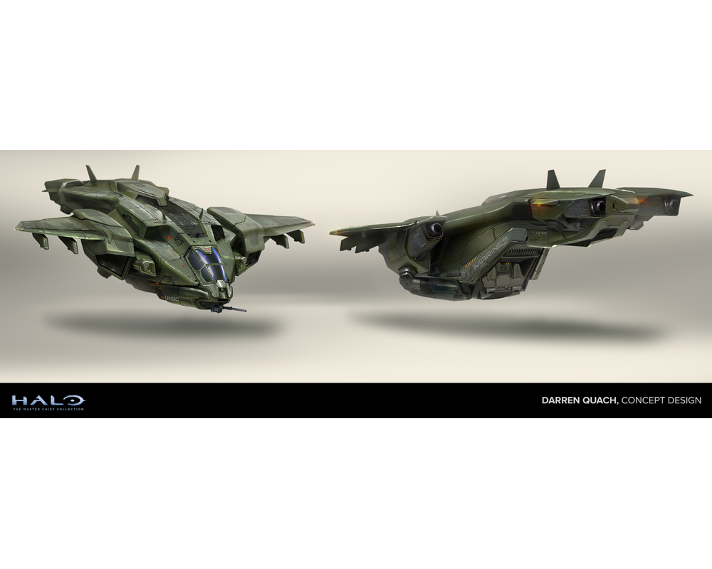 LEGO MOC D77-TC ‘Pelican’ Dropship (Halo) by Builder Faber ...