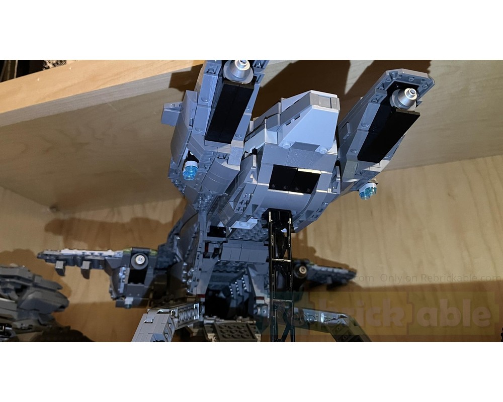 LEGO MOC D77-TC ‘Pelican’ Dropship (Halo) by Builder Faber ...
