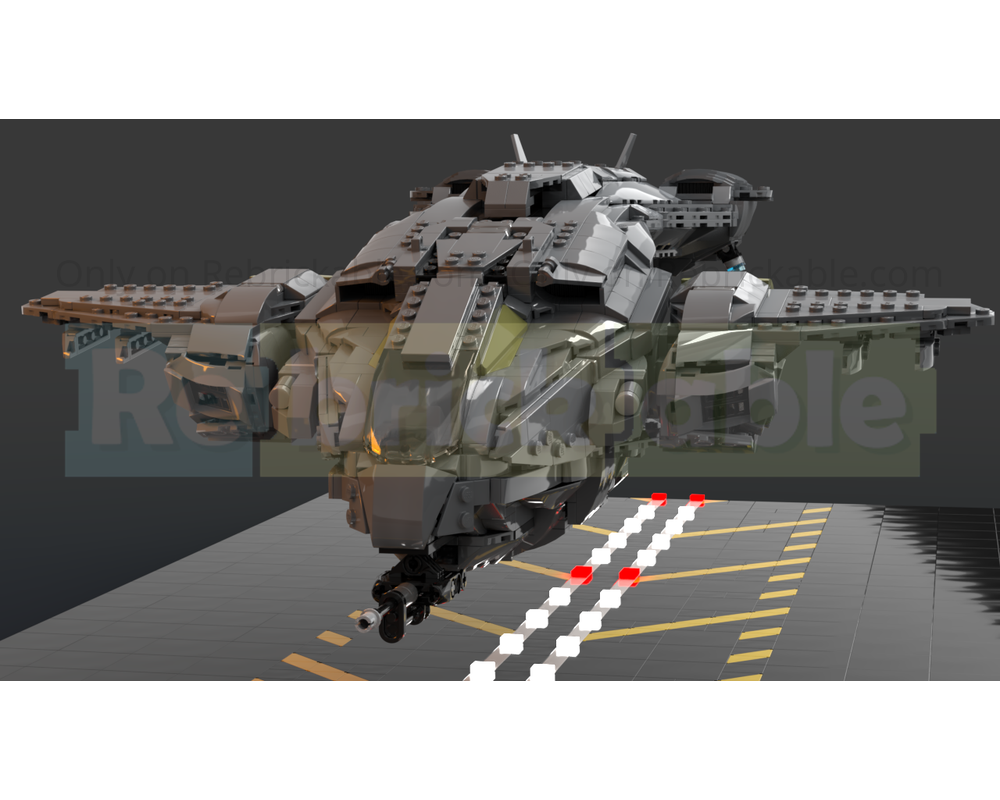LEGO MOC-217914 D77-TC ‘Pelican’ Dropship (Halo) by Builder Faber ...