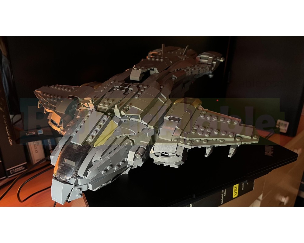 LEGO MOC D77-TC ‘Pelican’ Dropship (Halo) by Builder Faber ...