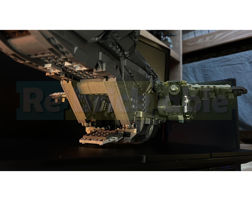 LEGO MOC D77-TC ‘Pelican’ Dropship (Halo) by Builder Faber ...