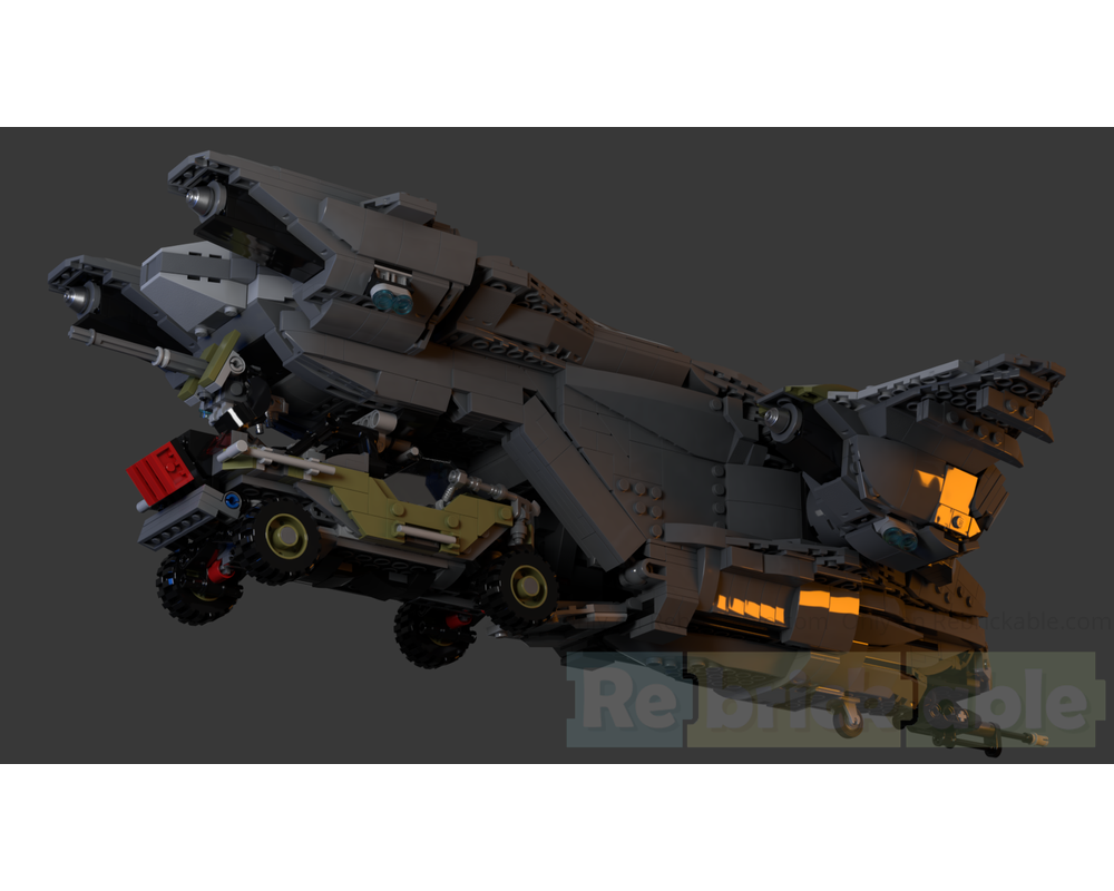 LEGO MOC-217914 D77-TC ‘Pelican’ Dropship (Halo) by Builder Faber ...