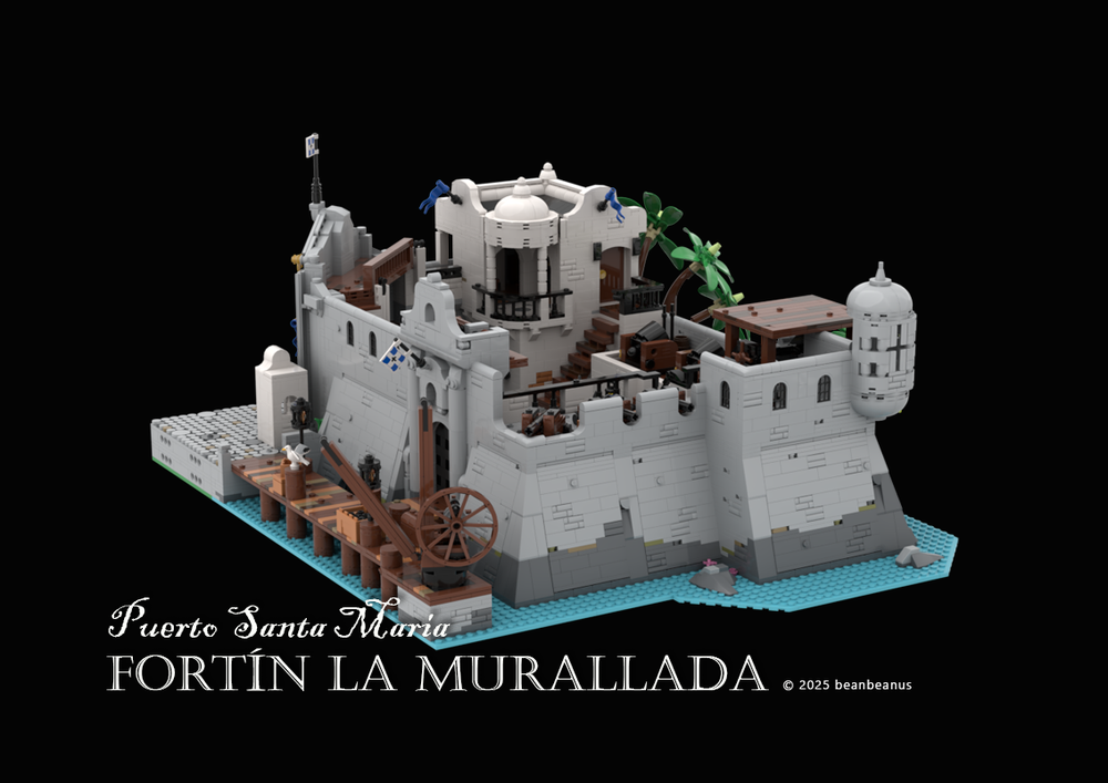 LEGO MOC Fortín La Murallada by beanbeanus | Rebrickable - Build with LEGO