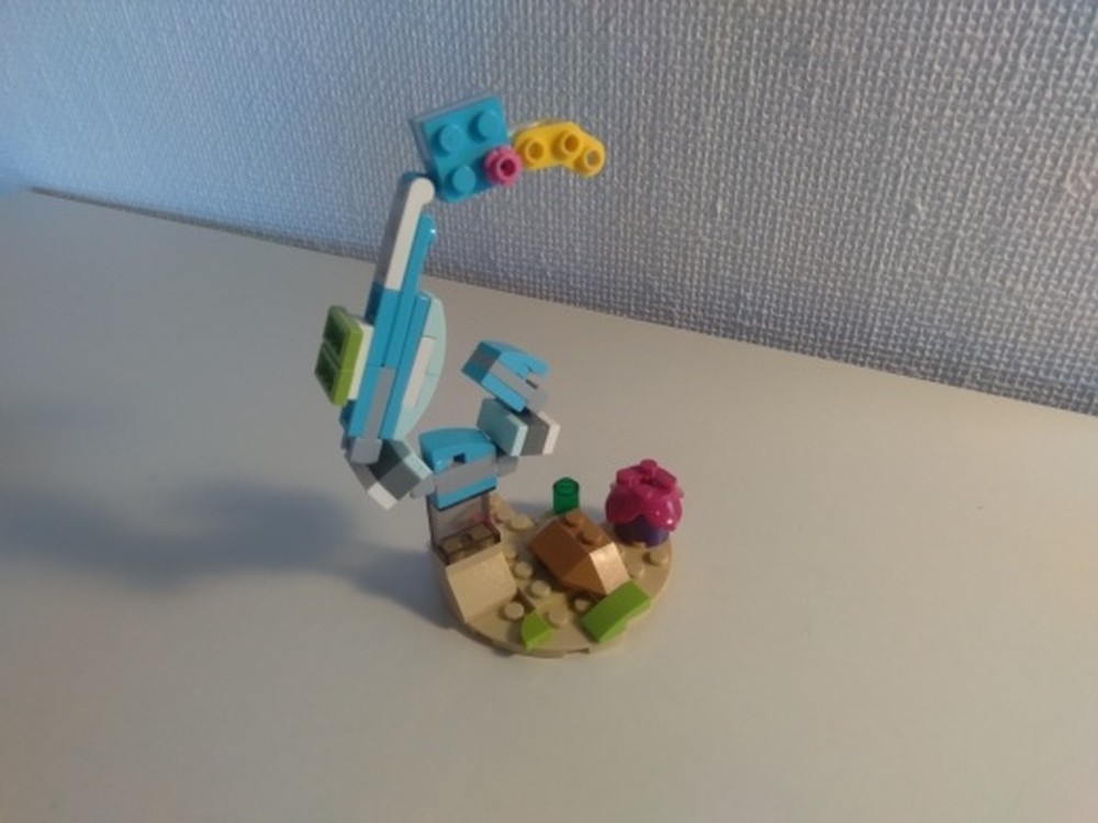LEGO MOC 31128 Seahorse by Rovel | Rebrickable - Build with LEGO