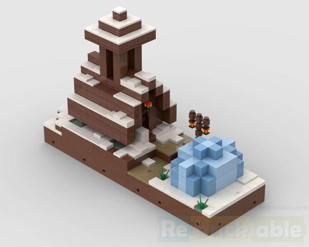 LEGO MOC-217936 the better snow village C: by zzk | Rebrickable - Build ...