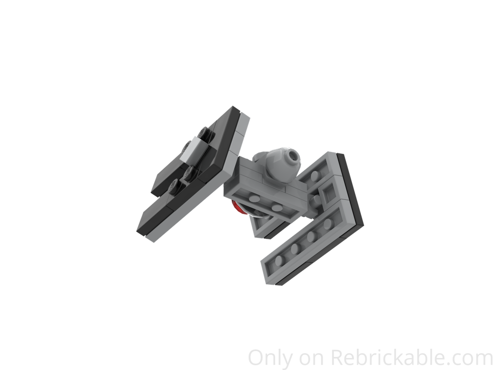LEGO MOC Micro TIE Droid by Hedu88 | Rebrickable - Build with LEGO