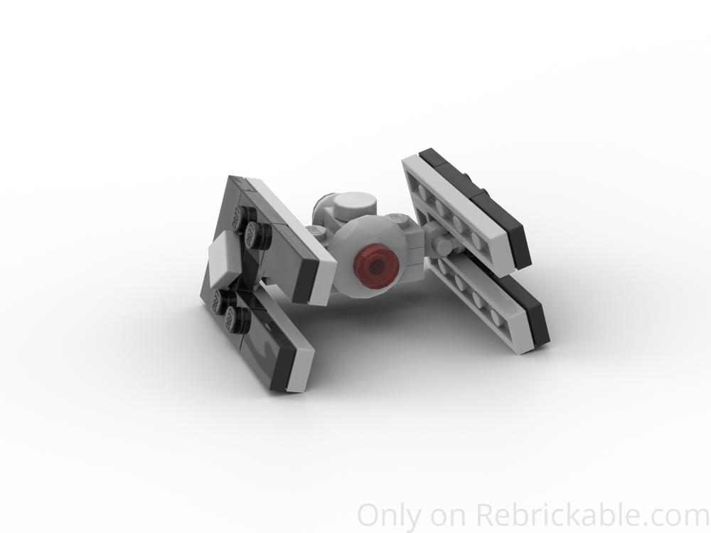 LEGO MOC Micro TIE Droid by Hedu88 | Rebrickable - Build with LEGO