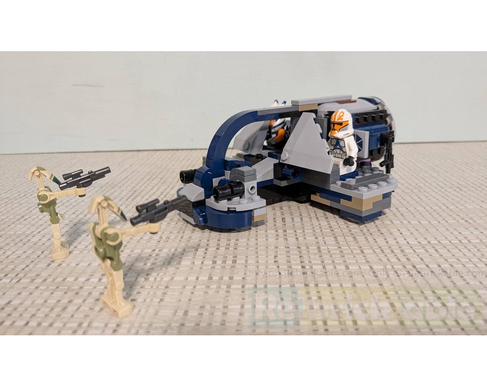 LEGO MOC-217943 Swamp Speeder-Alternate Build for 75283 by BrickClones ...