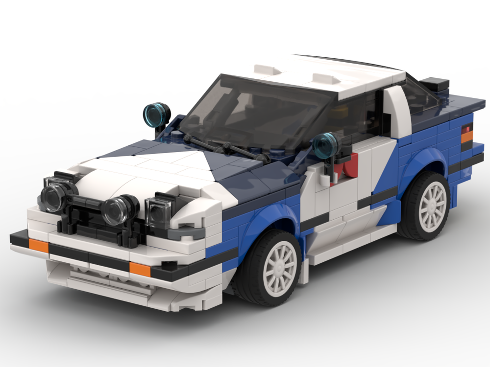 LEGO MOC Nissan Silvia'87-SAFARi Rally 1987 / Jayant Shah's Silvia 200 ...