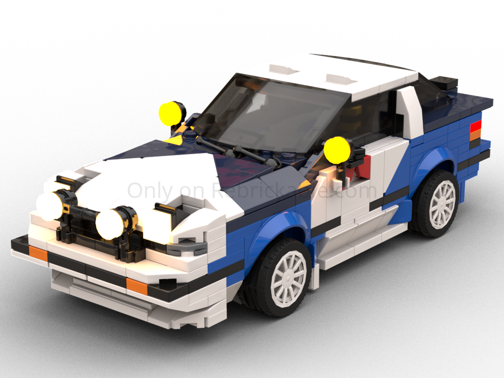 LEGO MOC Nissan Silvia'87-SAFARi Rally 1987 / Jayant Shah's Silvia 200 ...