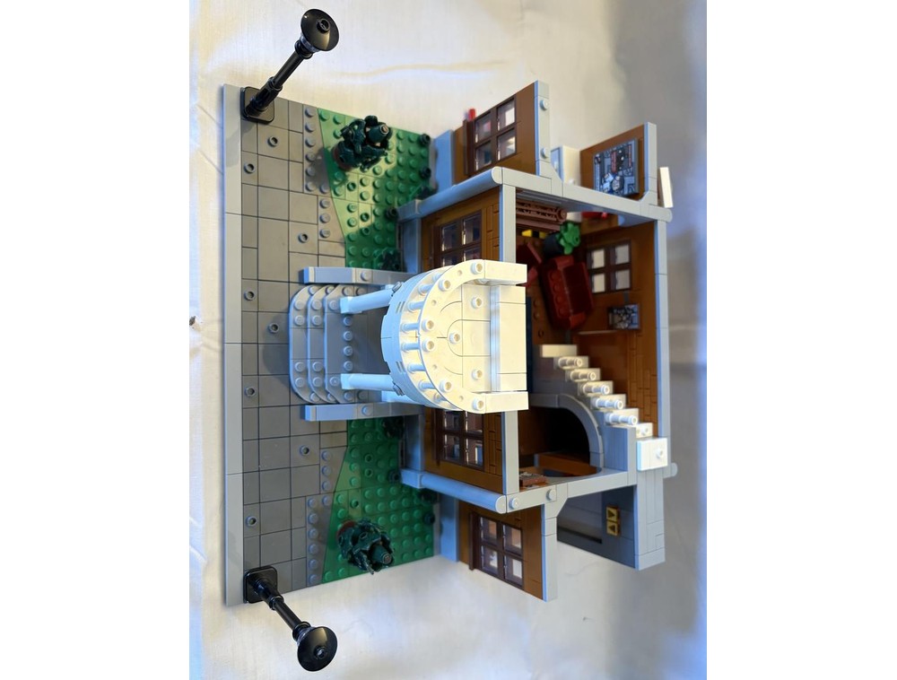 LEGO MOC X-Men Mansion Modified by P Squiddy | Rebrickable - Build with ...