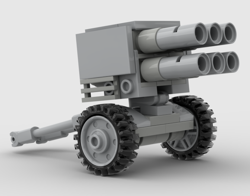 LEGO MOC Multiple Rocket Launcher by Endyman | Rebrickable - Build with ...