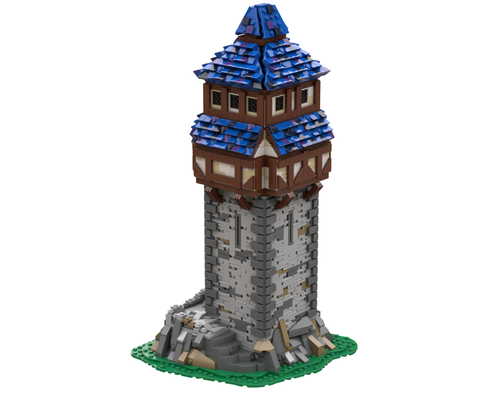 LEGO MOC Medieval Tower by Cegeha Elbe | Rebrickable - Build with LEGO