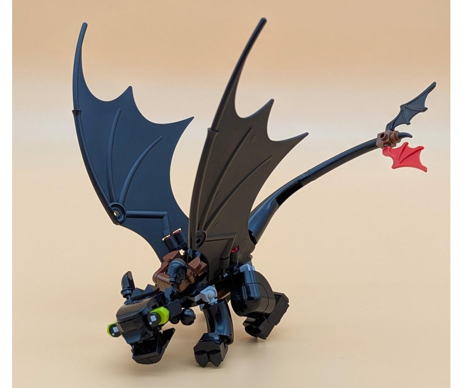 LEGO MOC Toothless by curtydc | Rebrickable - Build with LEGO