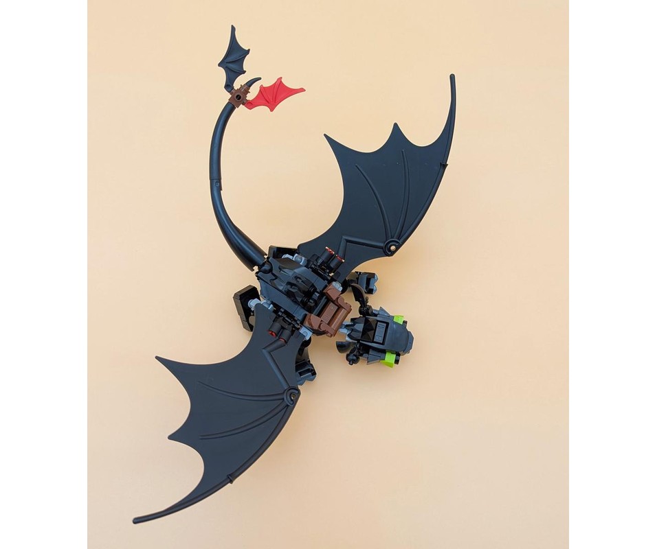 LEGO MOC Toothless by curtydc | Rebrickable - Build with LEGO