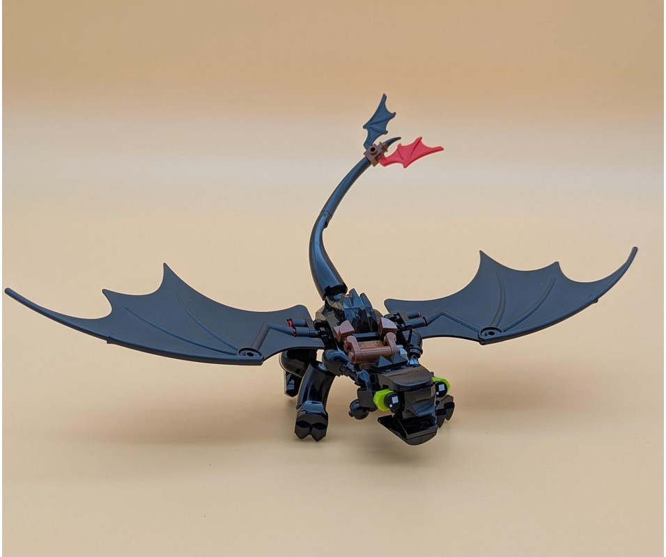 LEGO MOC Toothless by curtydc | Rebrickable - Build with LEGO