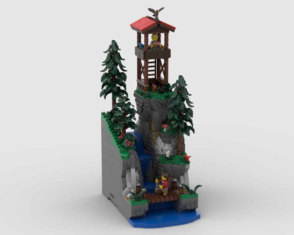 LEGO MOC Mountain Hike by Rovivruselos | Rebrickable - Build with LEGO