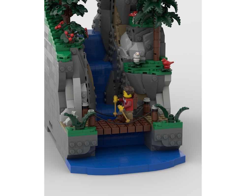 LEGO MOC Mountain Hike by Rovivruselos | Rebrickable - Build with LEGO