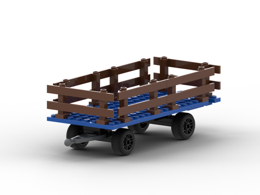 LEGO MOC Double-axle Trailer for Blue Tractor by Leggomyleg ...
