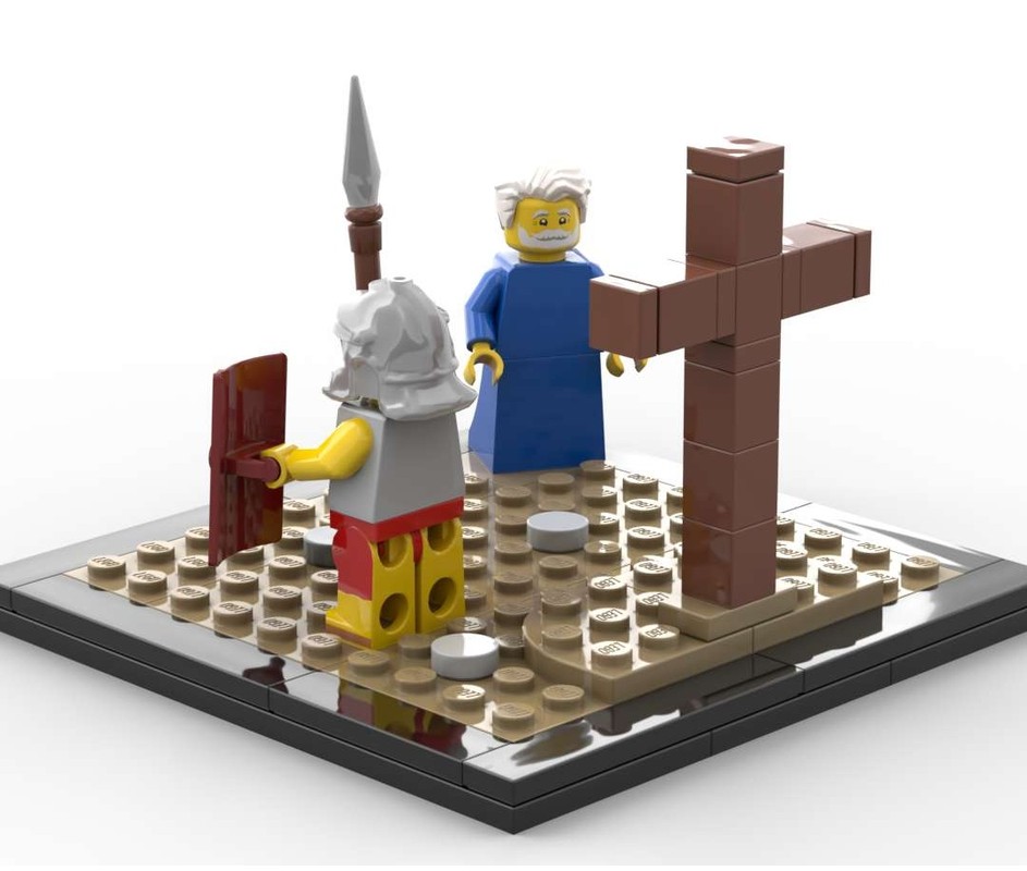 LEGO MOC The History-Changing Crucifixion of Jesus Christ on Good ...