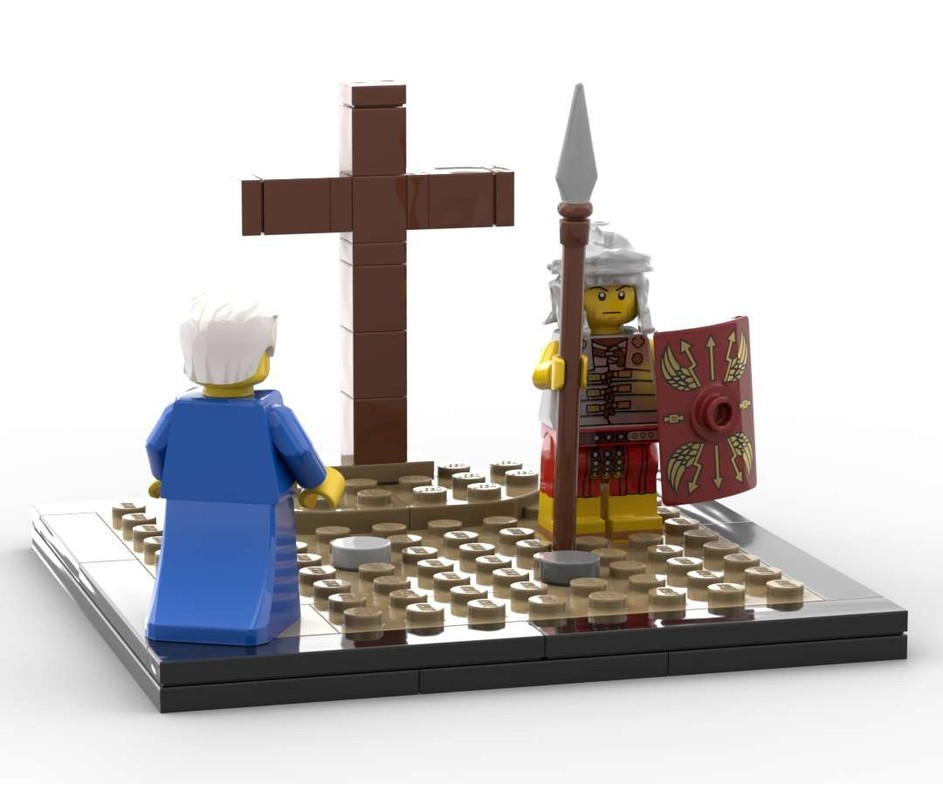 LEGO MOC The History-Changing Crucifixion of Jesus Christ on Good ...