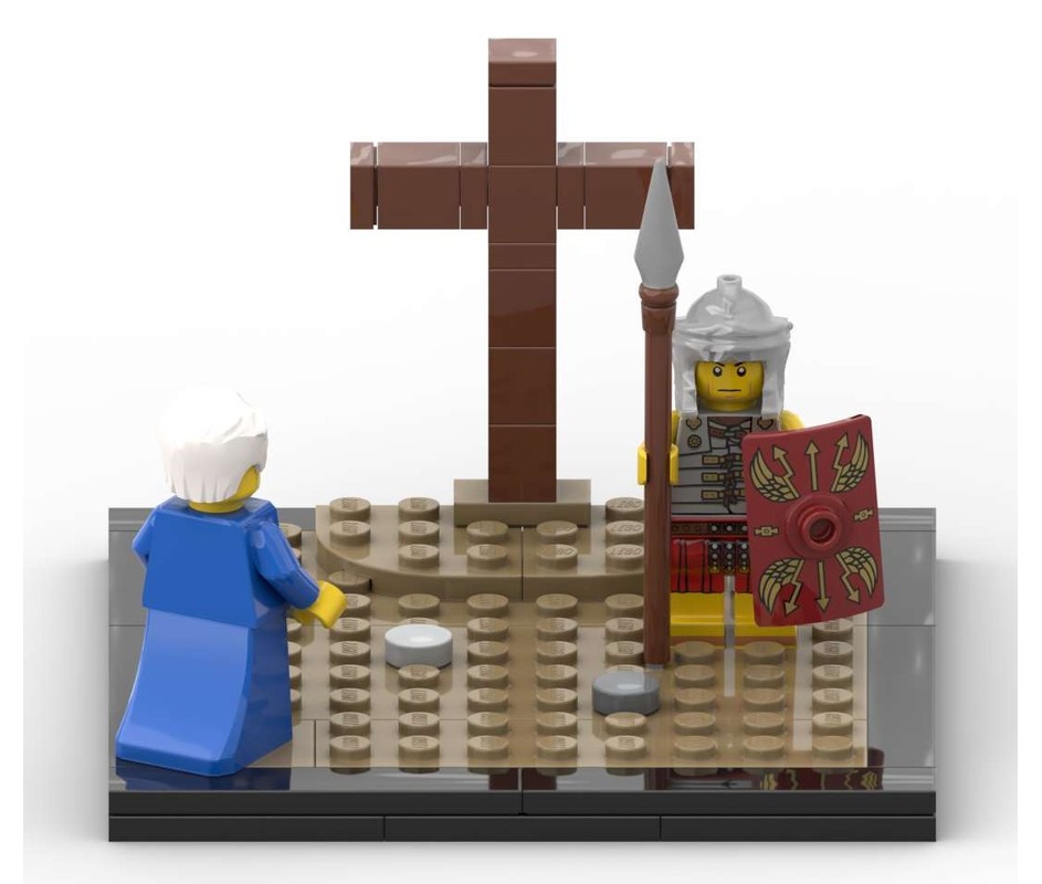 LEGO MOC The History-Changing Crucifixion of Jesus Christ on Good ...