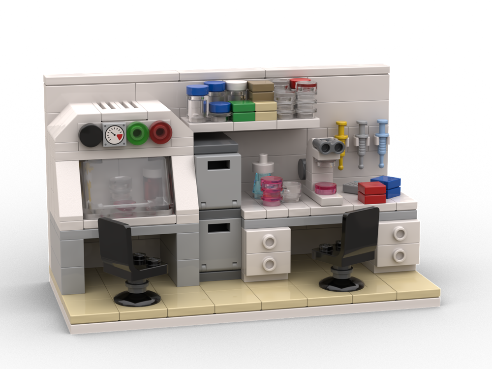 LEGO MOC Cell Culture Laboratory by Alquimia | Rebrickable - Build with ...