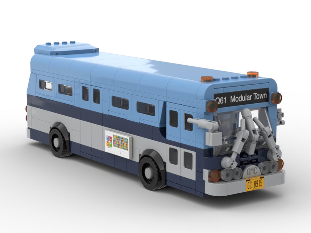 LEGO MOC 1963-1967 GMC TDH 5303 New Look NYC Bus GC 8915 by ...