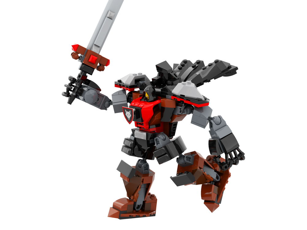 LEGO MOC Wolfpack Mech by Tartan Bricks | Rebrickable - Build with LEGO
